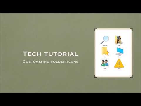Customizing Folder Icons