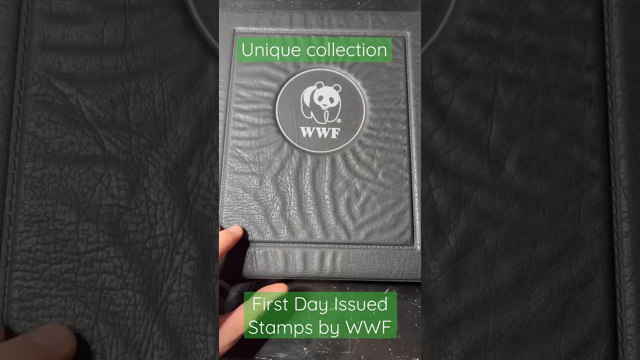 Unique #WWF First Day of Issue Stamps Collection