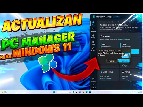 NUEVO! PC Manager para Windows 11 / ACTUALIZAN Super OPTIMIZADOR con MEJORAS!