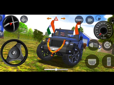 Modified Mahindra Thar Car Games: Indian Cars (Gadi Wala Game) -Funny Car Game Android Gameplay 2025