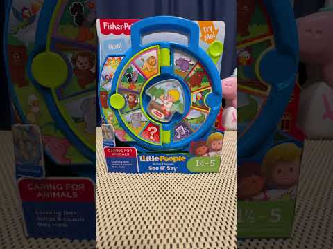 World of animals See n say #LittlePeople #Fisher-Price #Shorts #Popular #educational