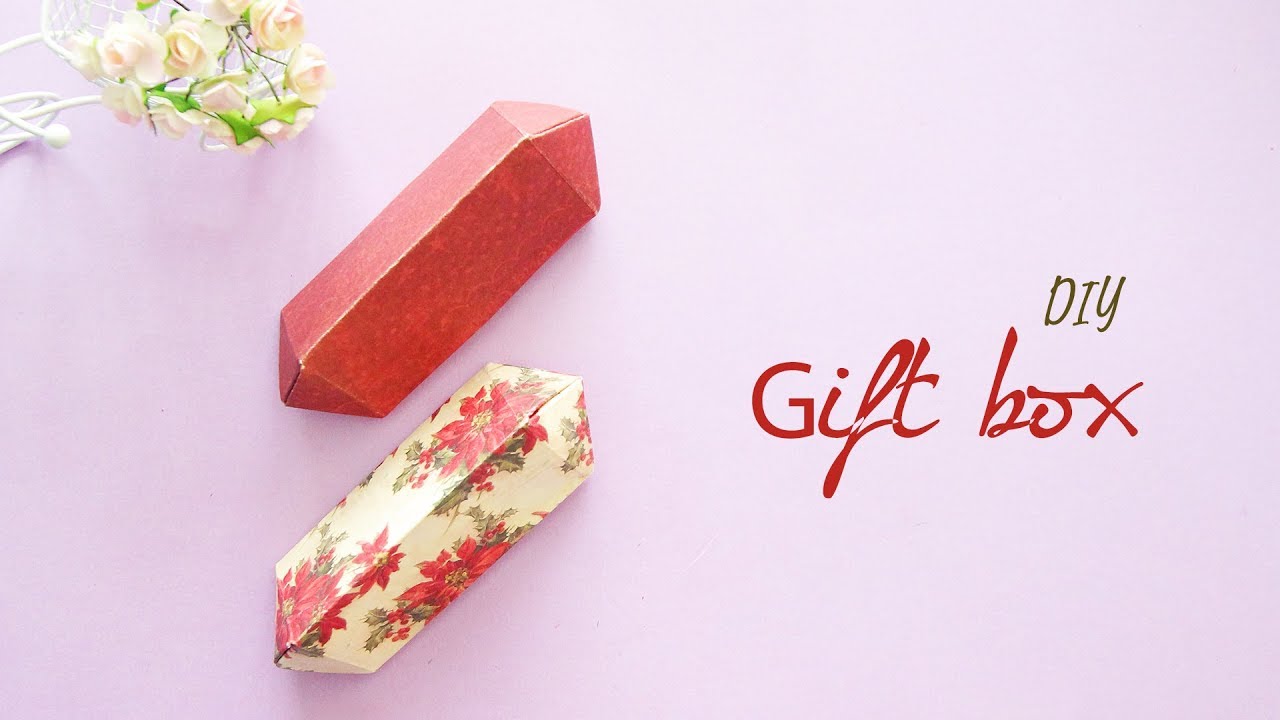 DIY Gift Box 🎁 | Easy Paper Box Tutorial | Handmade Paper Craft