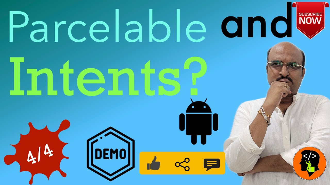 Android Intents Part 4 - Using Parcelable