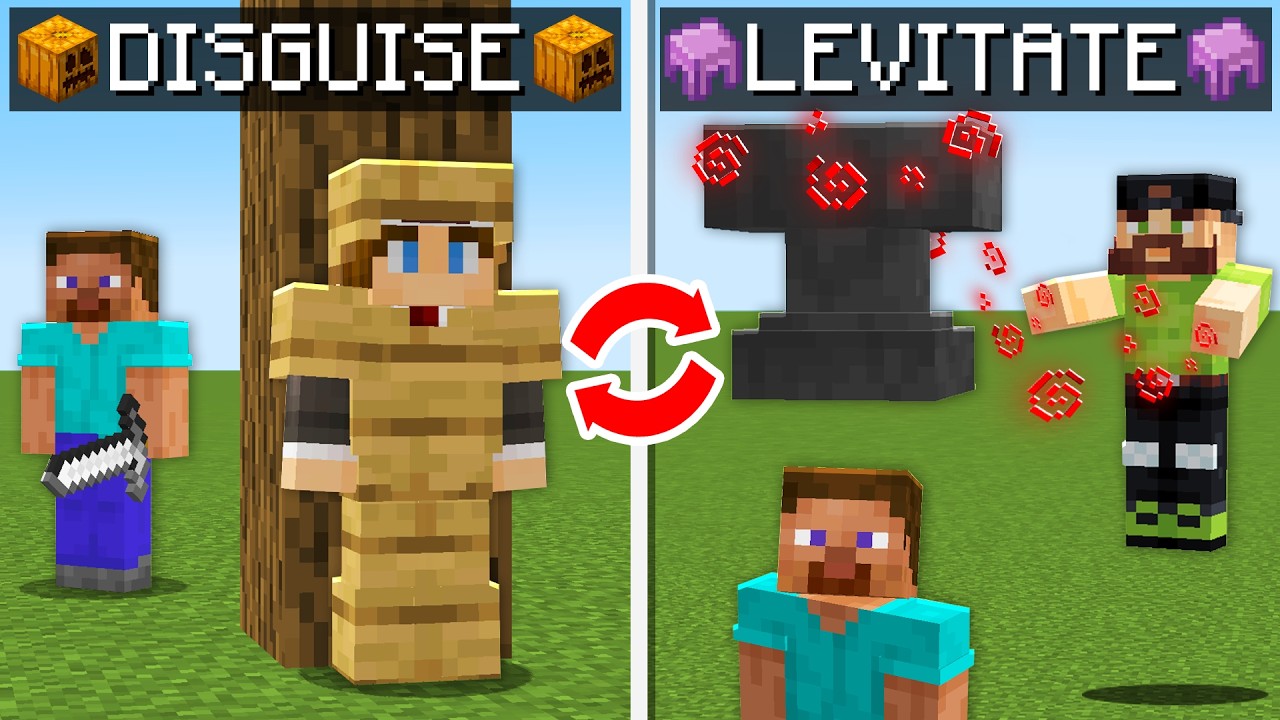 Minecraft Deathswap, with Random Powerups...