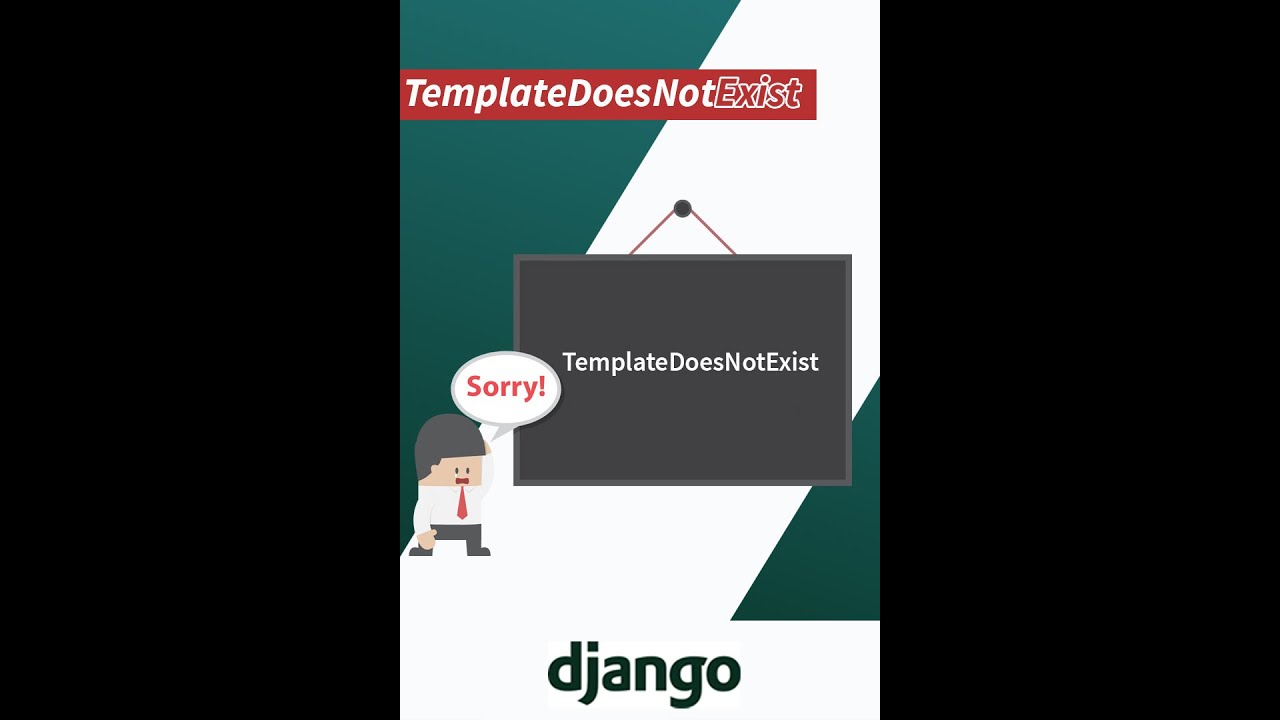 Django TemplateDoesNotExist Error - SOLVED - Python Web Development