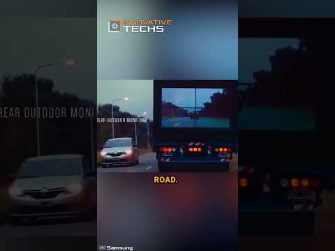 Samsung's transparent Safety Truck
