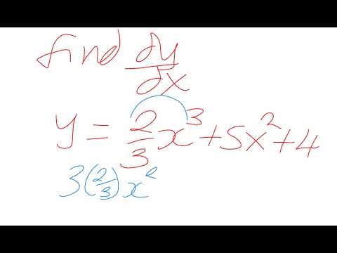 Differential calculus-power rule.