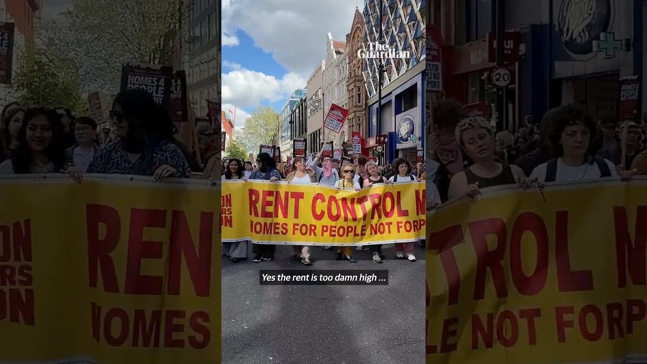 'The housing crisis is the UK's biggest crisis': the largest affordable housing protest in a decade