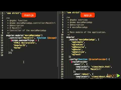 Learn Introducing AngularJS Defining a Controller | packtpub com - Mind Luster
