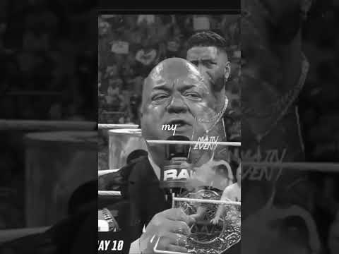 Paul Heyman confronts Jey USO #yeet #wwe #raw #prowrestling #memes