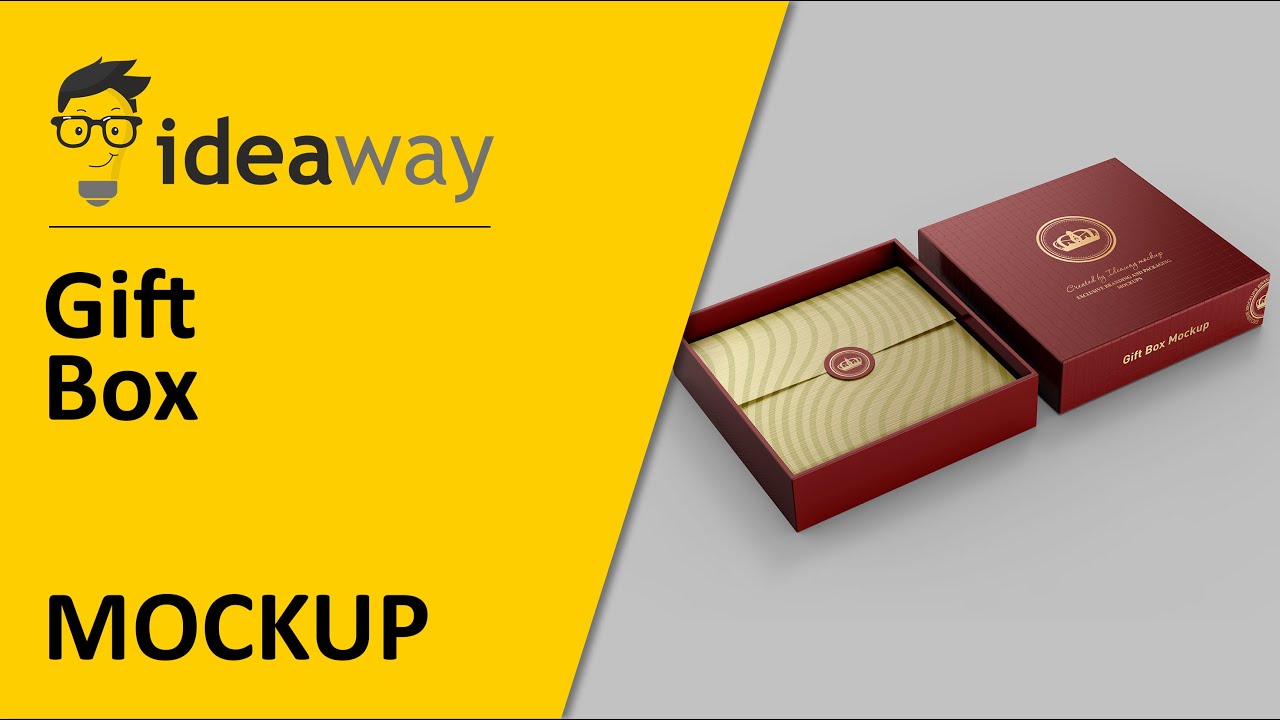 Gift Box Mockup how to use explain video