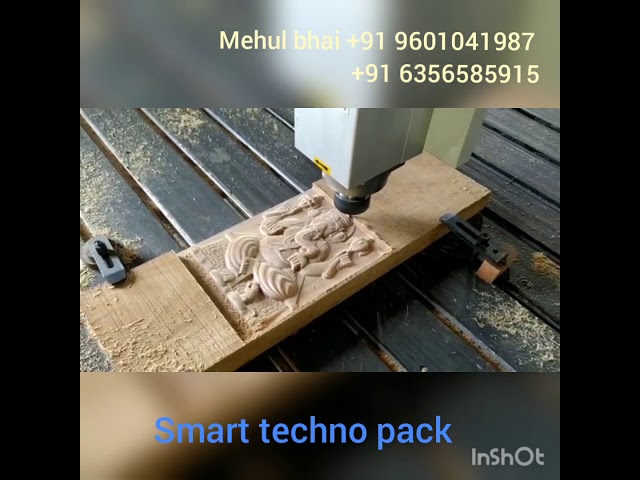 Fully Automatic 3D Wood Carving Machine Manufacturer from Ahmedabad