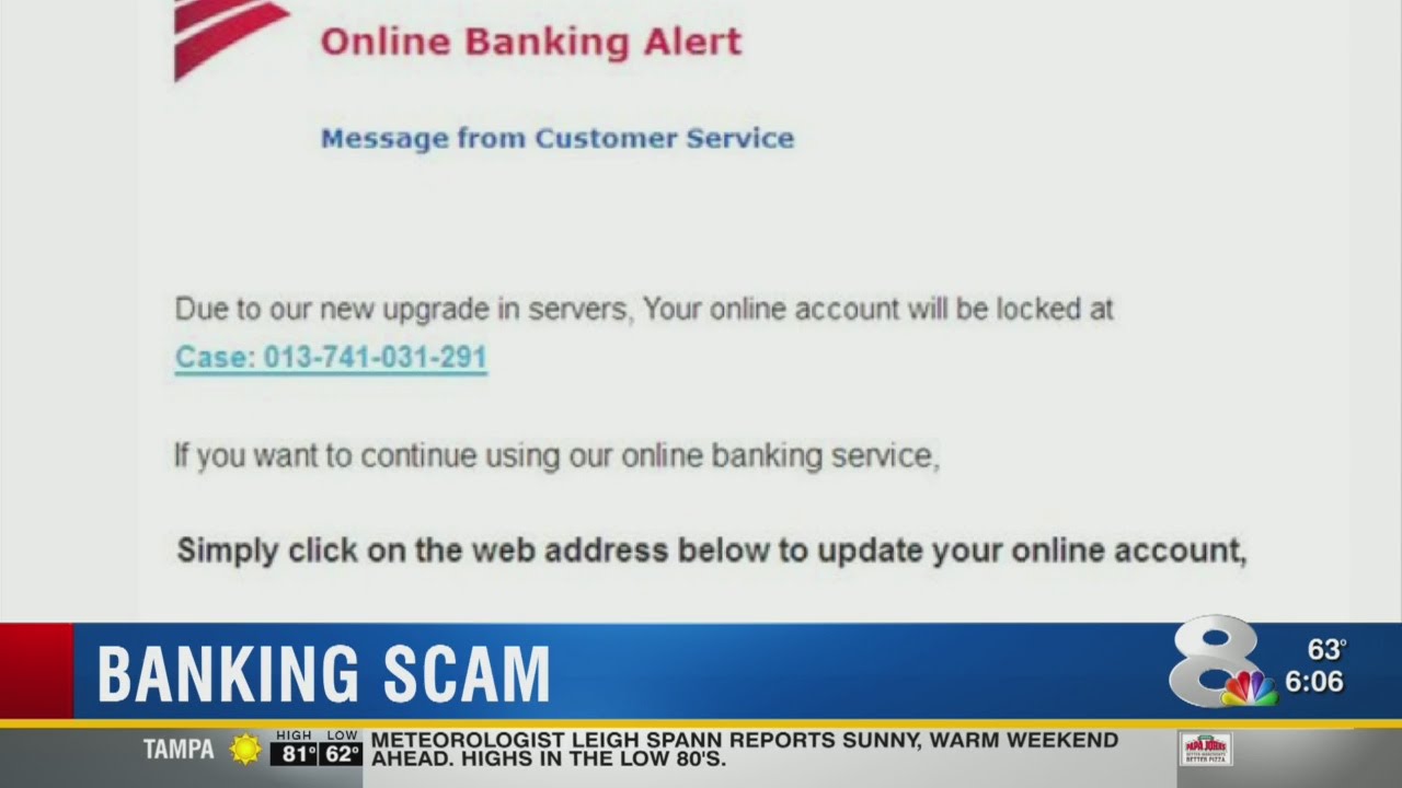 Online Banking Scam