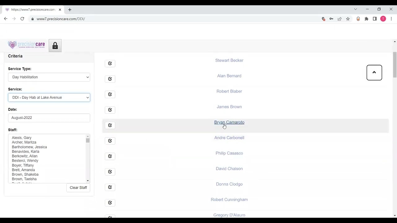 Precision Care Demonstration