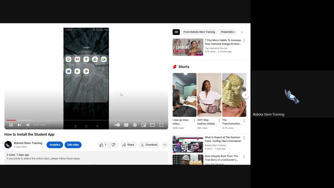 ROBOTA STEM TRAINING SUMMER CLASS Flagship Program 2024