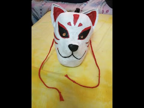 Japanese "KITSUNE MASK Making" by: RHOBE VINCENT JABINES