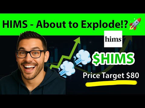 $HIMS & Hers Stock About to Explode?! Bull Flag Forming After the Pullback 🚀📈