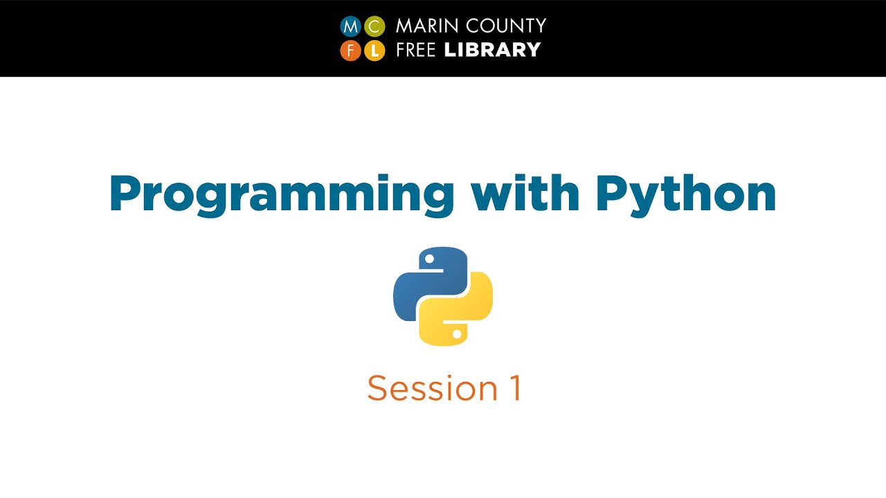 Programming With Python - Session 01
