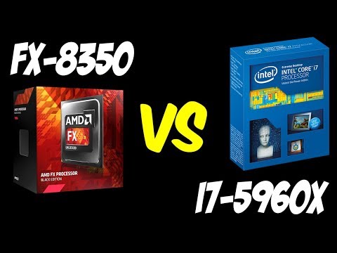 ????AMD FX-8350 vs i7-5960X ????Benchmarks + Gaming Test! ???? [4K]