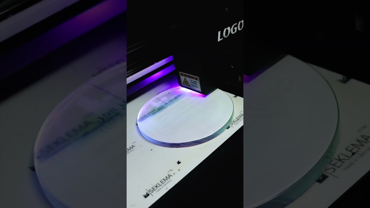 UV printed acrylic and glass awards