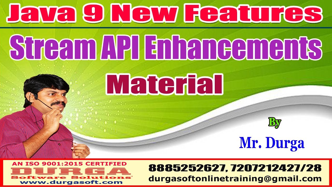 Download Java 9 New Features: Stream API Enhancements Material