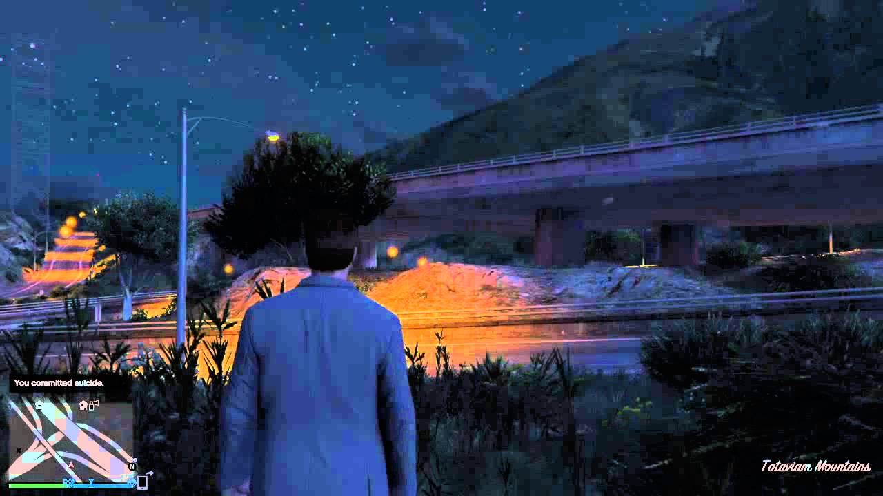 GTA V: Death by lamppost