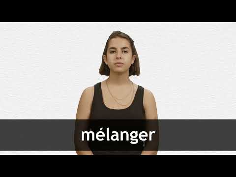 English Translation of “MÉLANGER” | Collins French-English Dictionary