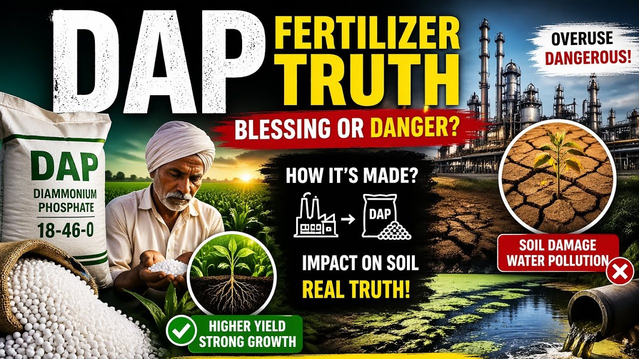 How DAP Fertilizer is Made? | Blessing or Danger for Farmers?