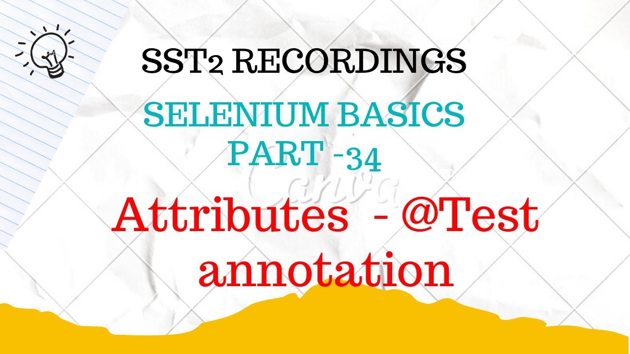 SST2 || D25 || TestNG 8 || Attributes of @Test annotation