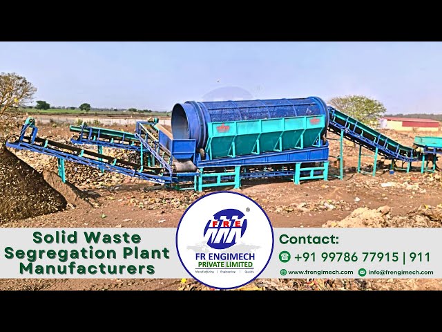 Fully Automatic Food Waste Composting Machine - Biomining Segregation ...