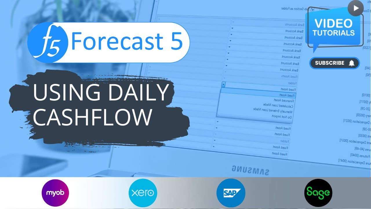 How to Use Forecast 5’s Daily Cashflow Tool