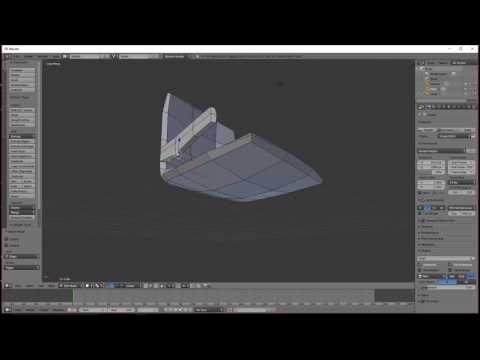 Fancy Modern Chair Blender Tutorial | afa gamedevs