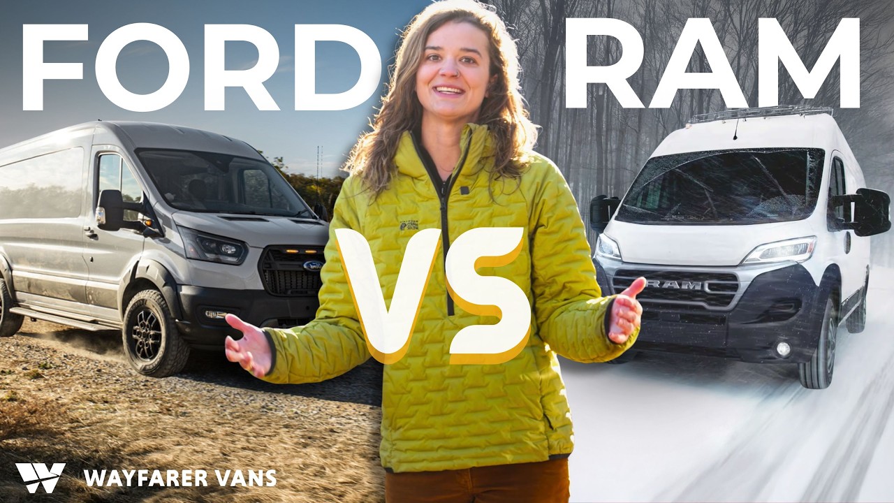 Ford Transit vs RAM ProMaster: Which Camper Van is Right for You?