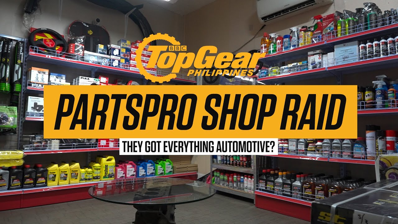PartsPro Shop Raid | What products do they offer? | Top Gear Shop Raid