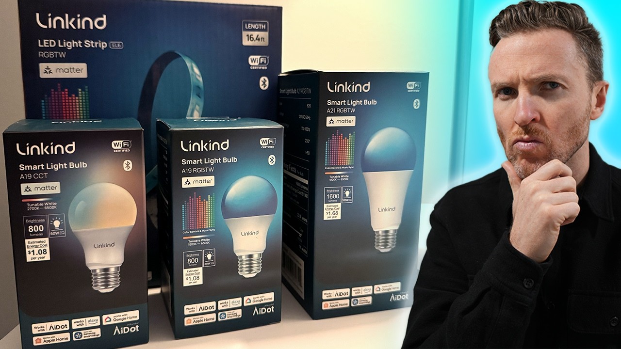 $5 Smart Bulbs that Beat Philips Hue? Linkind Matter Smart Lights