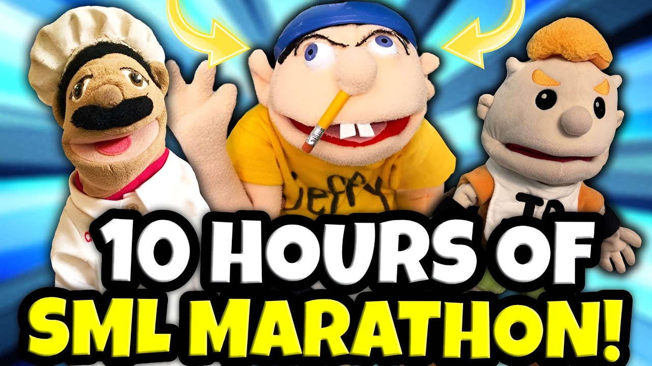 *10 HOURS* OF SML MARATHON! (FUNNIEST JEFFY VIDEOS)