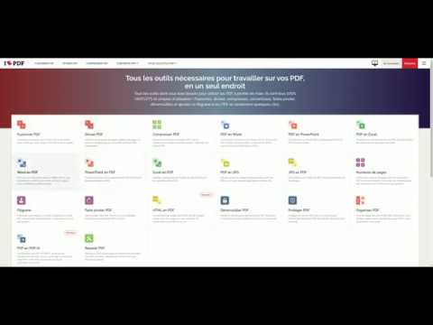 Conversion pdf en word sur iLovePDF [Tuto]