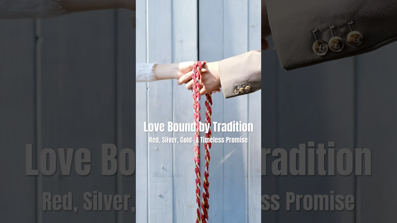 Tying Centuries of Love: A Handfasting Ceremony That Will Leave You Breathless! 💍❤️🔥 #Handfasting