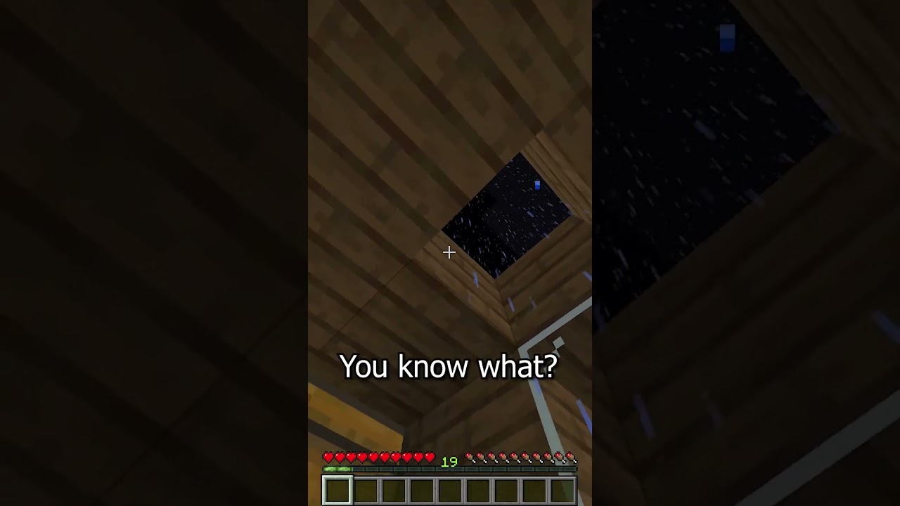 Minecraft, But Rain Is Realistic