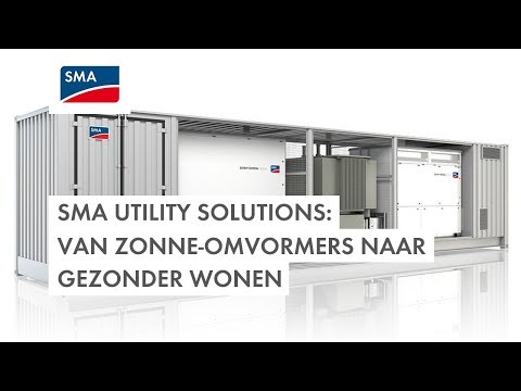 SMA Utility Solutions: van zonne-omvormers naar gezonder wonen