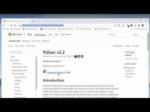 Using PsExec and Ping to reboot domain computer