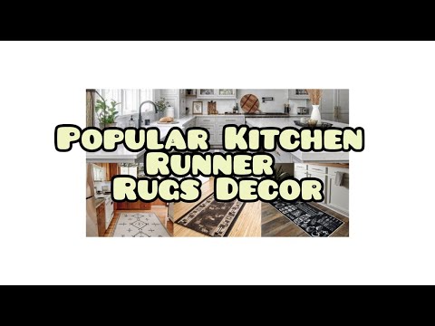 2022 Favourite Kitchen Rug Runners that bring warmth & comfort to your feet | Comfortable Home Decor