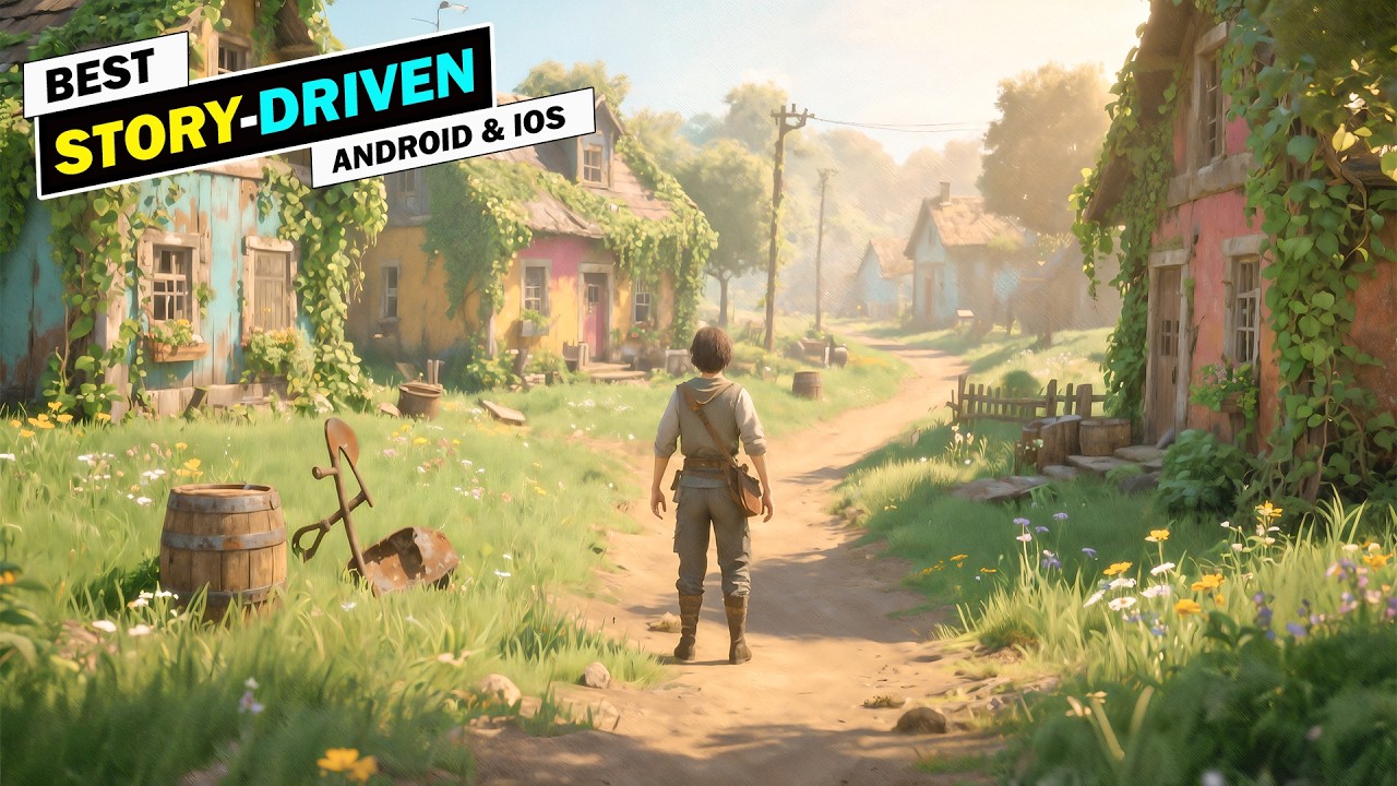 Top 10 Best Story-Driven Games On Mobile 2025!