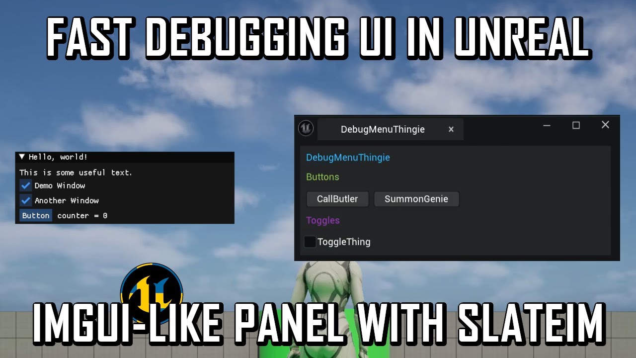 ImGui-like Debug Panel with SlateIM