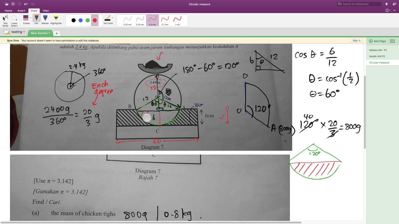 KBAT Circle II question for SPM Modern Math