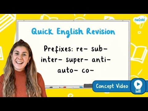 How Do You Spell Words with Different Prefixes? | KS2 English Concept for Kids