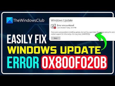 Fix 0x800f020b Windows Update Error