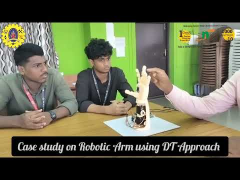 Case Study on Robotic Arm -DT Approach | Introduction to Mechanical Engineering | SNS Institutions