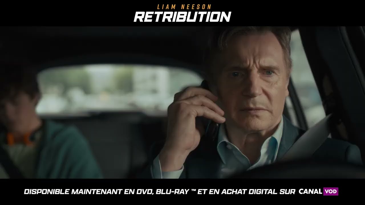 RETRIBUTION avec Liam Neeson, dispo en DVD, Blu-Ray et VOD