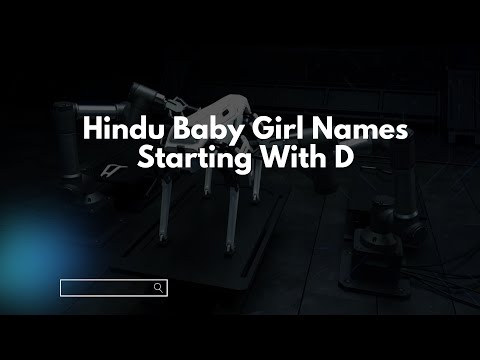 Hindu Baby Girl Names Starting With D